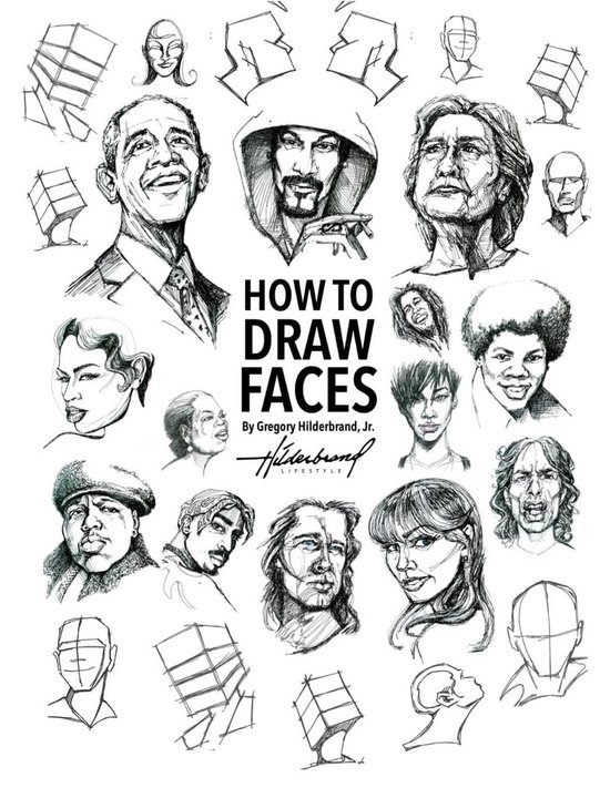 How to Draw Collection 1 - How to Draw Faces (ebook), Gregory ...
