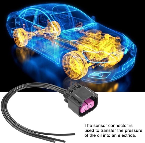Allecto plus - Flex Fuel Druksensor Connector Pigtail Draad - E85... | bol