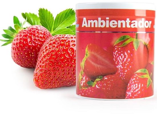 Geur gel Aardbei geur - 95 gram - geur blikje - 6 x 7 cm -... | bol