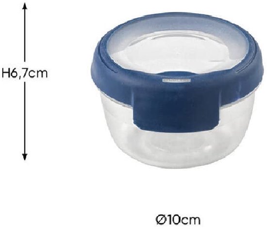 Conteneur rétractable - polyvalent et durable - 1 pièce - plastique | bol