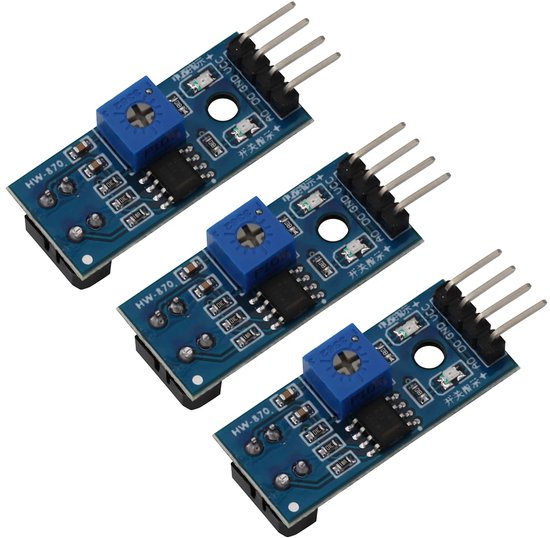 Infrarood IR Sensor TCRT5000 Tracking Module - 3 Stuks | bol