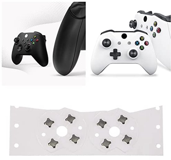 4 stks Controller D-Pad Geleidende Metalen Dome Film Vervanging ...