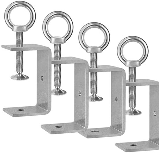 Verstelbare C-klem Set van 4 - 85 mm | bol