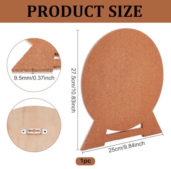 Large Wheel Cork Wall Bulletin Board Cork Pin Board Camel Cork Badge ...