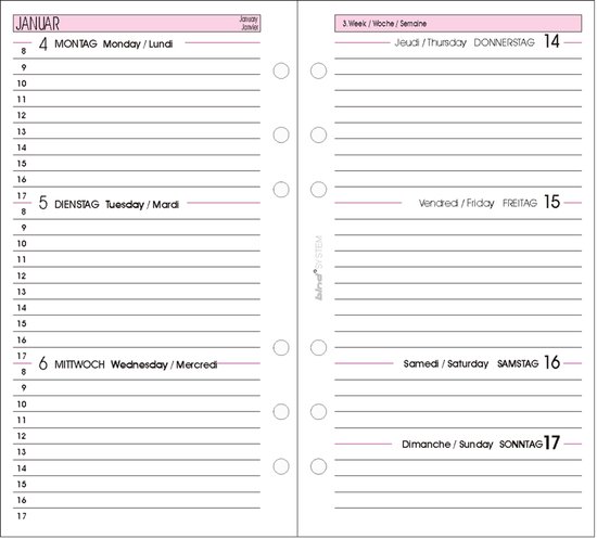 bind Navulling agenda 2026 voor A6 planner model 10603 | bol