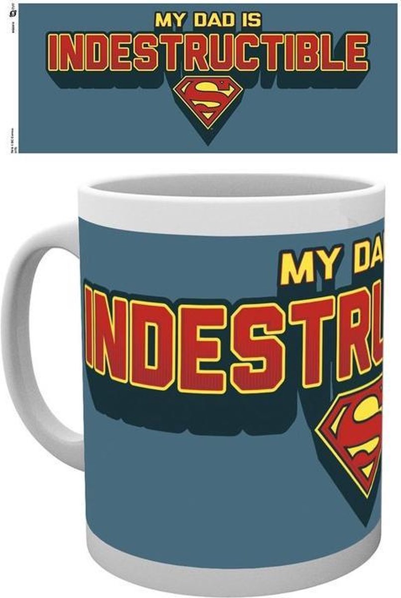 DC Comics Superman Indestructible Dad Mok | bol
