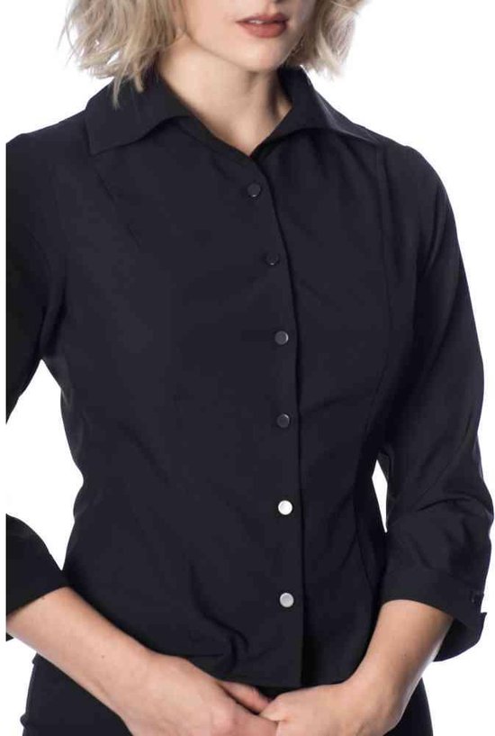 Dancing Days - JANINE Blouse - S - Zwart | bol