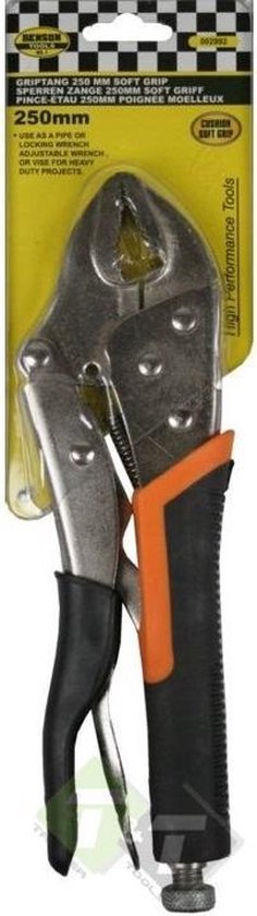 Griptang met gebogen bek, 250mm, Lastang | bol