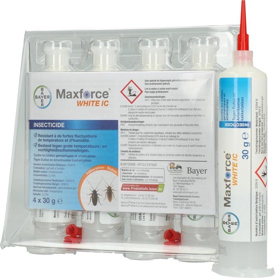 Maxforce White IC Kakkerlakken Gel | bol