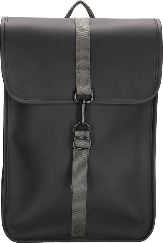 Charm London Neville Waterproof Backpack Black | bol.com