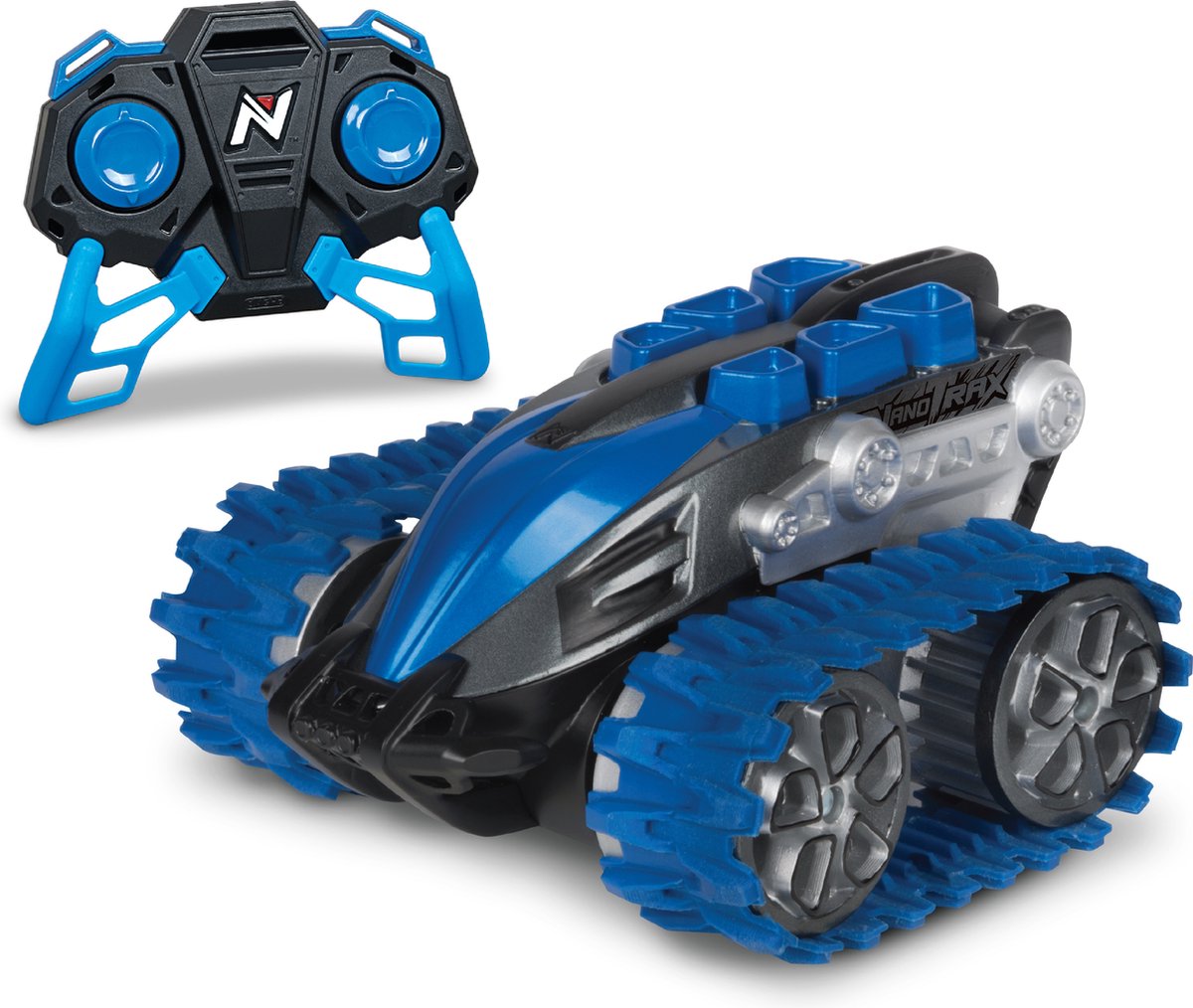 NIKKO RC Nano Trax Bestuurbare Auto - 6 km/h - Blauw | bol.com