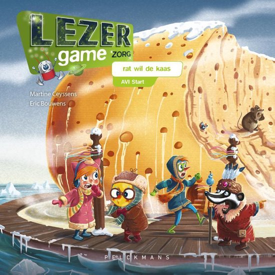 Lezergame: Rat wil de kaas, Martine Ceyssens | 9789462347076 | Boeken | bol