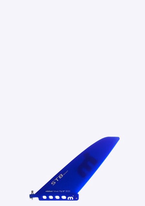 Mistral Silver Tip 8 - Anti - Weed Polycarbonate SUP fin | bol