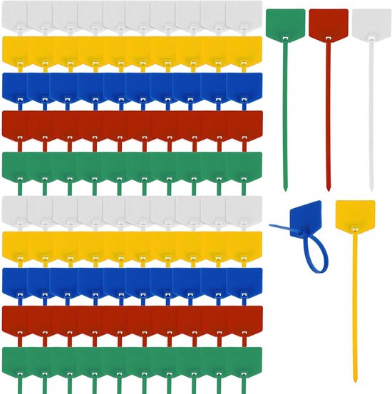 Allecto Plus - Kabelmarkering Kabelbelettering Tags 250 mm x 3 mm ...