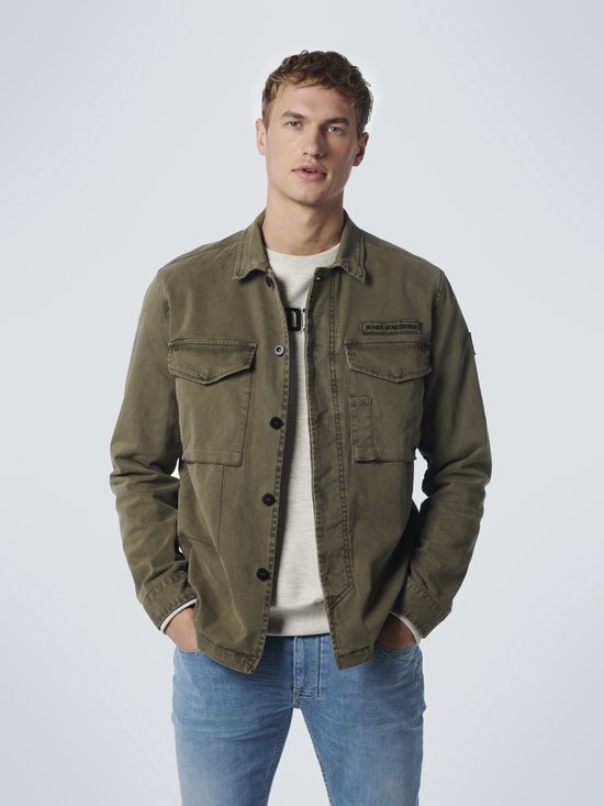 No Excess Mannen Overshirt Donker Groen L | bol.com