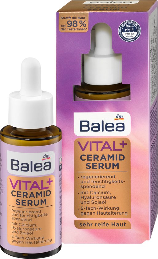 Balea Vital+ Ceramid Serum, 30 ml | bol