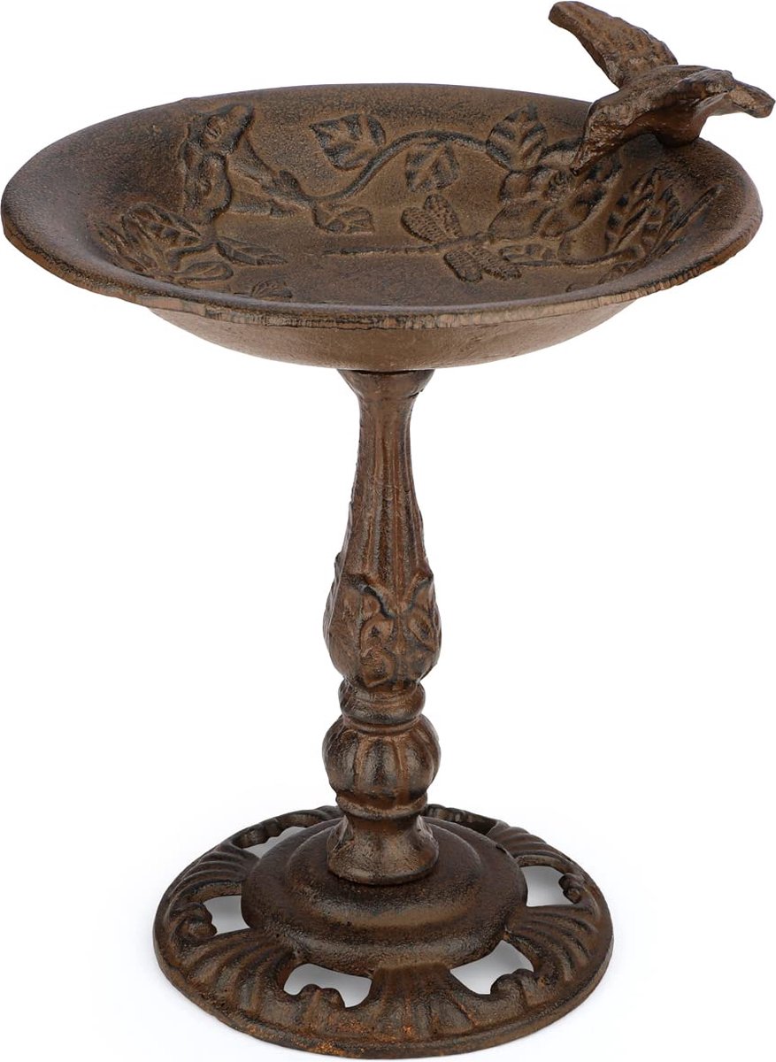 Wildlife Friend® Vogelbad - Groot op stok en standaard, 26,5 cm hoog ...