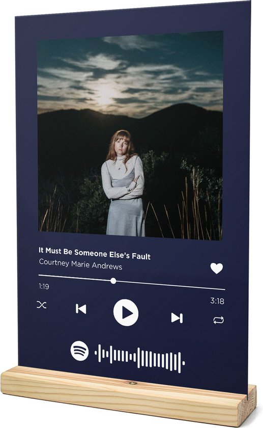 Songr Spotify Muziek Bordje - It Must Be Someone Else’s Fault ...