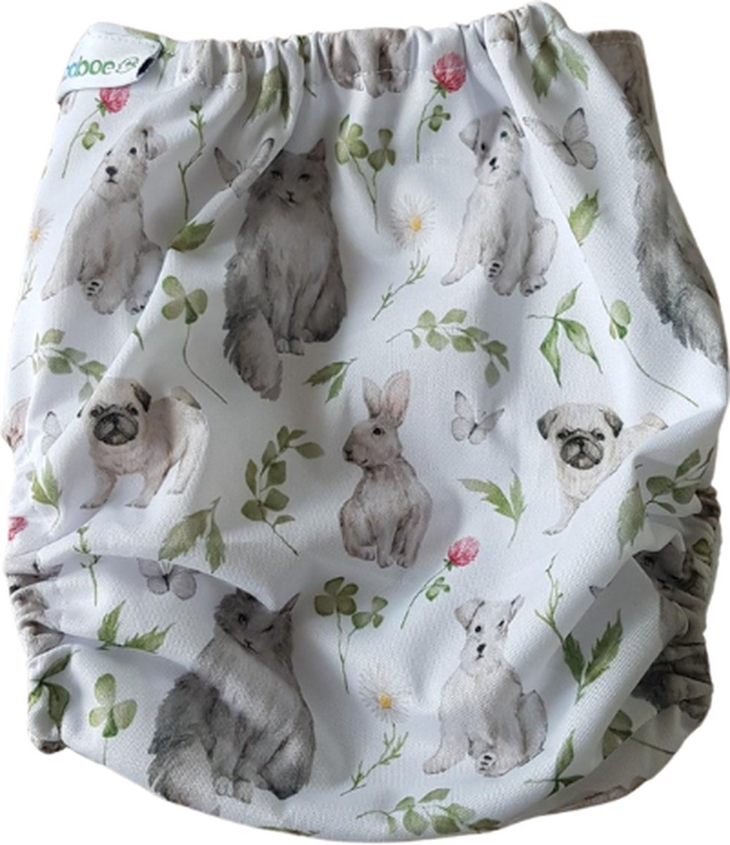 Voordeelset Unisex Animal Bababoe - Pocket luier Fleece - met bamboe ...
