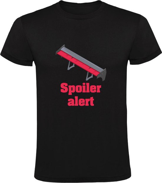 Spoiler alert Heren T-shirt | autoliefhebber | car | tuner | auto ...