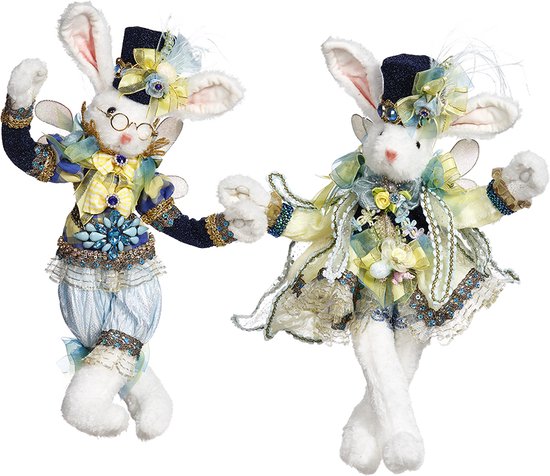 Mark Roberts Easter - Paashaas - Mr. & Mrs. Festive Rabbit ...