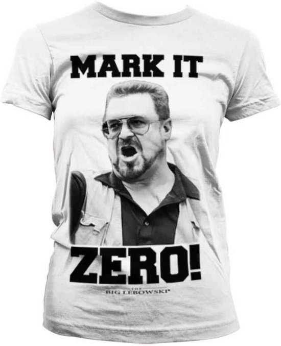 The Big Lebowski Dames Tshirt -XL- Mark It Zero Wit | bol