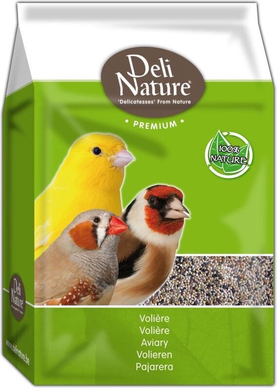 4x Deli Nature Premium Voliere 4 kg | bol