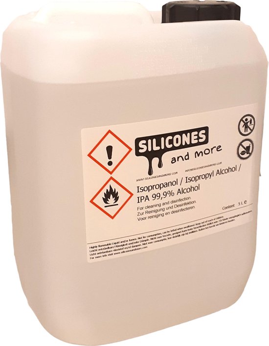 Isopropanol / isopropyl alcohol / IPA 99,9% - 5 liter | bol