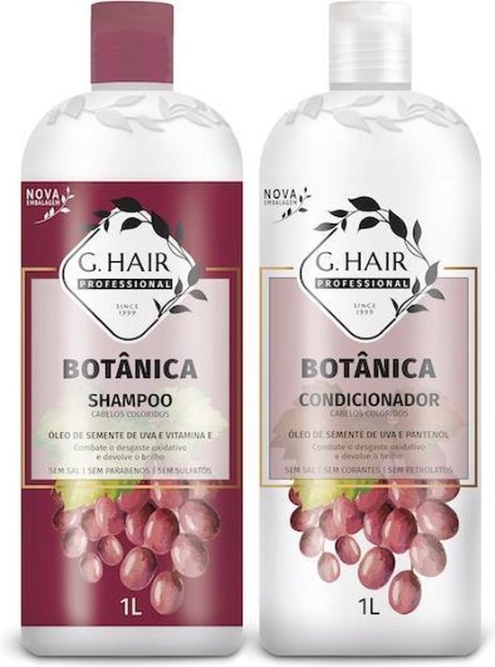 G-Hair Botanica Coloridos Shampoo & Conditioner 1000 ML | bol.com