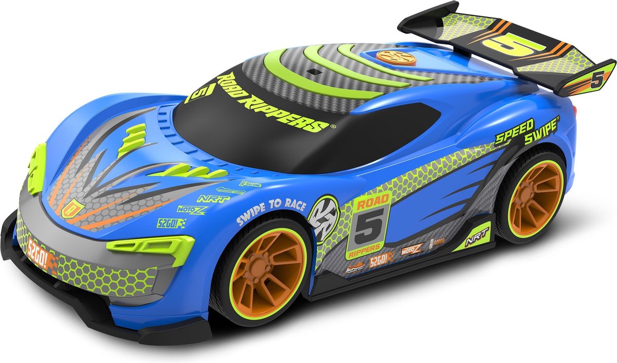 NIKKO - Road Rippers Auto Speed Swipe - Bionic Blue | bol.com