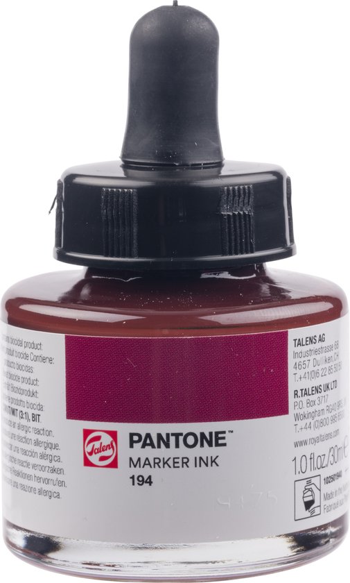 Talens | Pantone marker inkt 30 ml 194 | bol