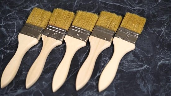 Kurtzy 5,08cm Verf Kwasten (24 pak) – Professioneel Houten Handvat Kwasten Set Voor... | bol