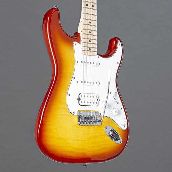 Squier Affinity Series Stratocaster FMT HSS MN Sienna Sunburst - ST ...