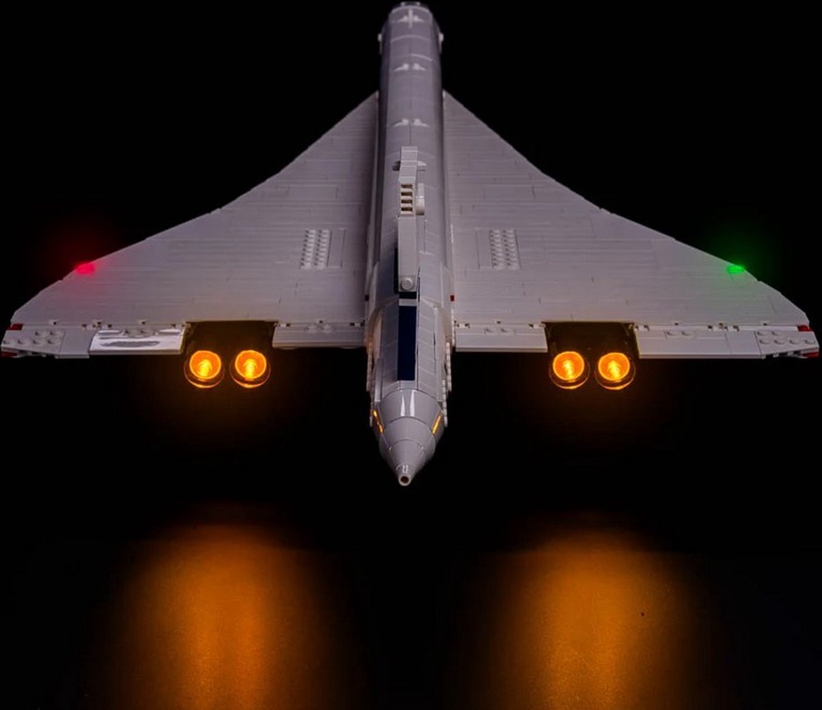 Light My Bricks - Kit d'éclairage adapté au LEGO Concorde 10318 | bol