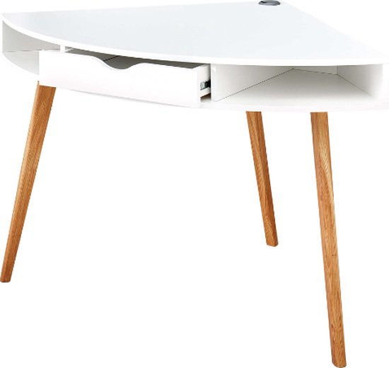 Emob - Bureau - 90 cm - Wit | bol