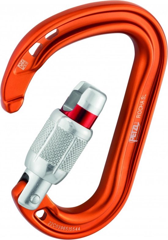 Petzl Rocha compacte en lichte HMS karabiner voor alpinisme oranje | bol
