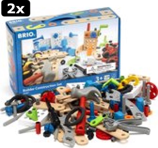 2x BRIO Builder- Constructie set - 34587 | bol