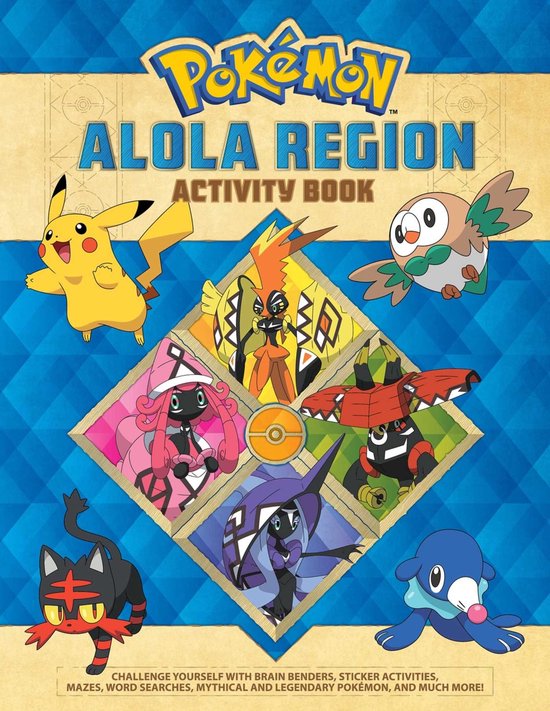 Pokémon Alola Region Activity Book, Lawrence Neves | 9781604381955 ...