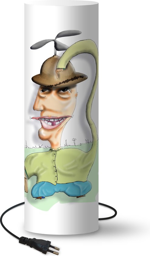 Lampe Animation - Une animation d'un homme avec un chapeau fou - 70 cm ...
