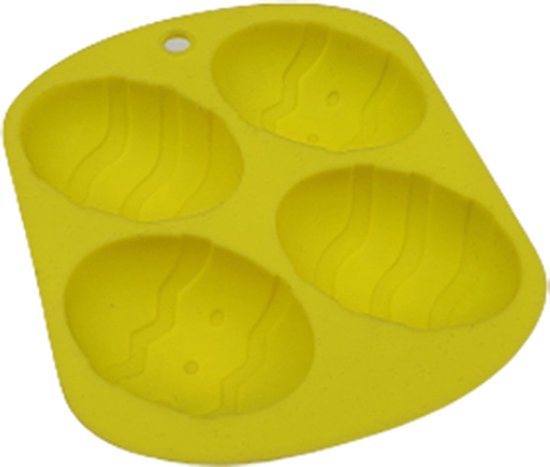 Moules à oeufs de Pâques en Siliconen - Jaune - Siliconen - 15 x 12,5 ...