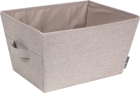 Bigso Box of Sweden Taps toelopende opbergmanden beige - Beige ...