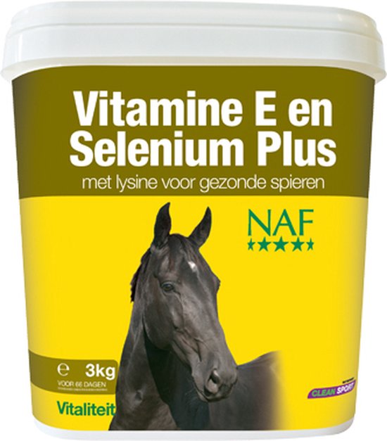 NAF Vitamine E, Selenium & Lysine - 3 kg | bol.com