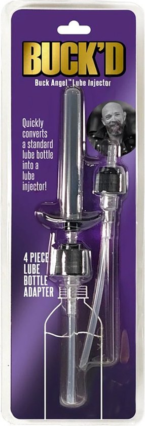 Buck Angel - Lube Injector - Black | bol.com