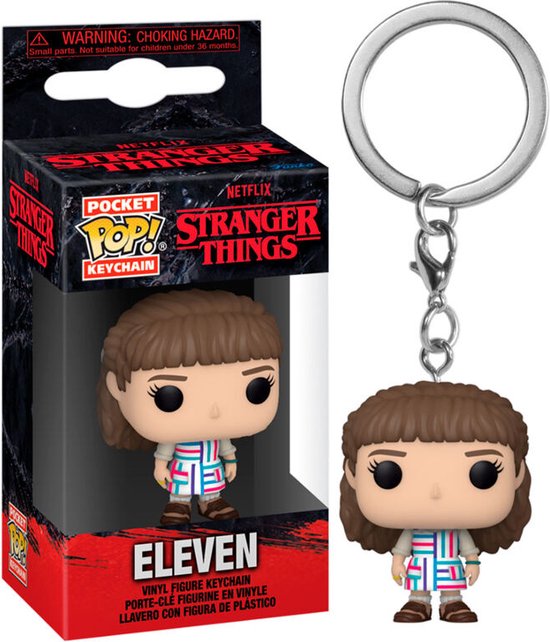 Funko Pop! Keychain: Stranger Things - Eleven | bol.com