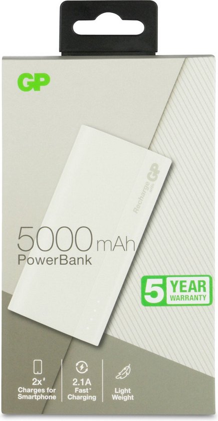 GP Powerbank Beige 5000mah | bol.com