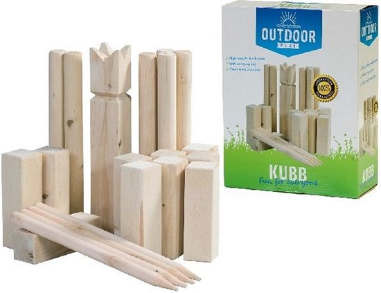 Outdoor Play Kubb Game | bol.com