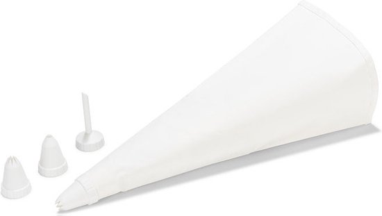 Patisse spuitzak met 4 spuitmondjes 31cm | bol.com