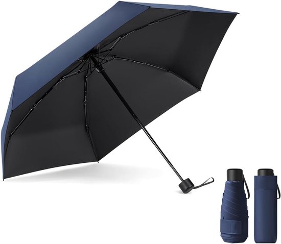Compacte Mini Vouwparaplu met UV-bescherming voor Reizen en Dagelijks ...