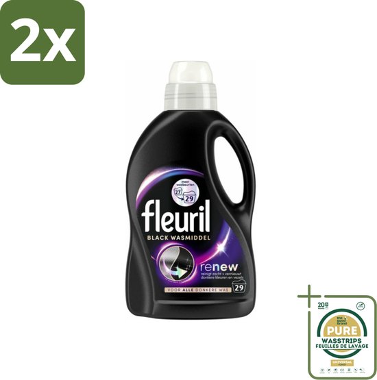 Fleuril – Wasmiddel - Black – 29 wasbeurten – 1,305 L ...