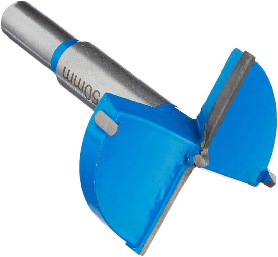 Titanium Forstner Boor 50mm voor Precisie Gaten en Vlakke Bodems | bol